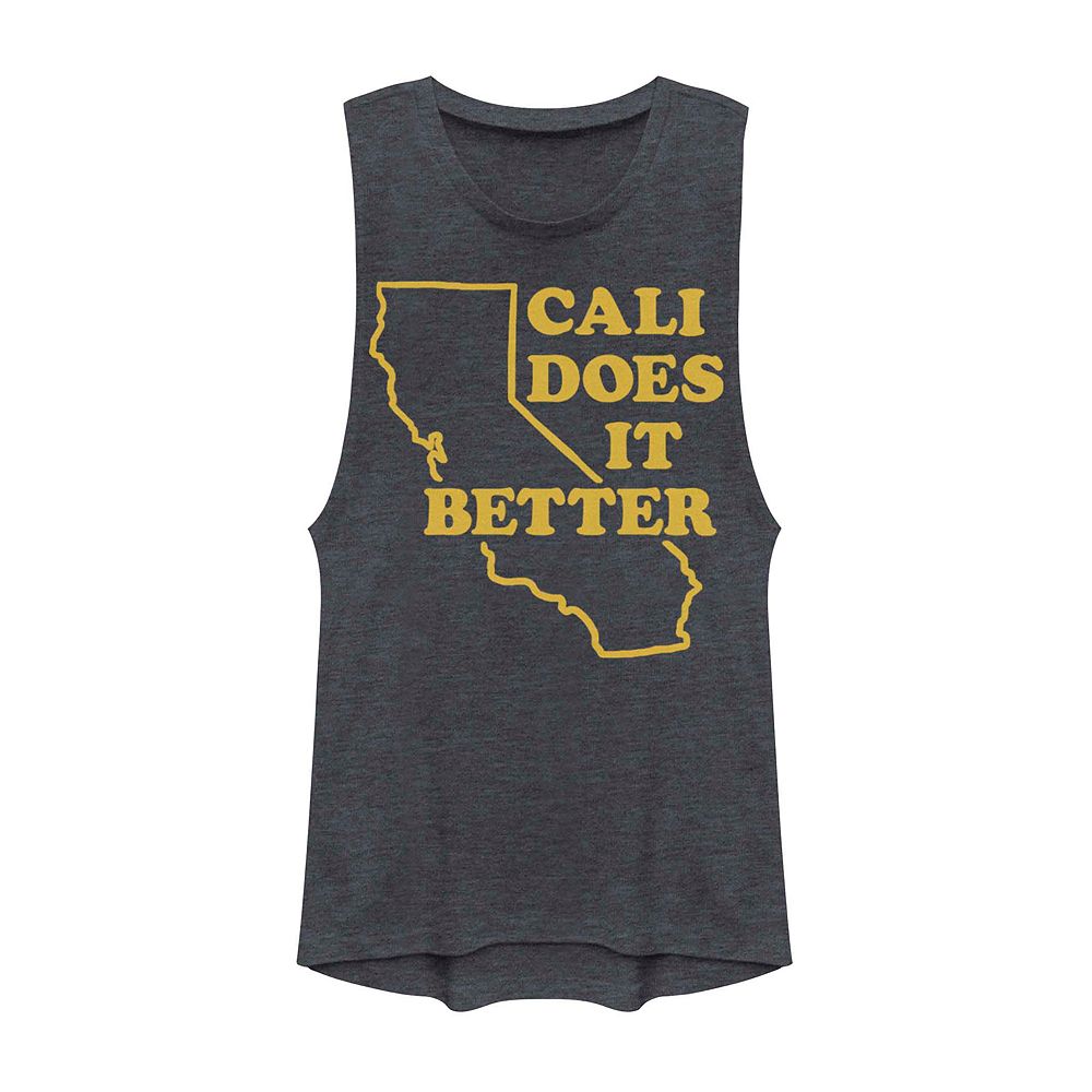 Juniors' Fifth Sun "Cali Does It Better" Muscle Tank Top