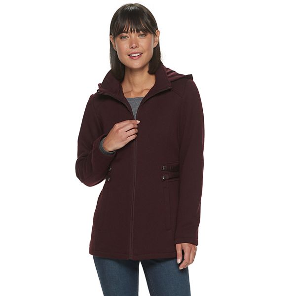 Women's d.e.t.a.i.l.s Fleece Side Tab Hooded Jacket
