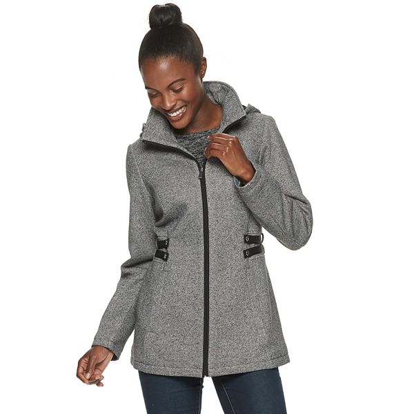 Women's d.e.t.a.i.l.s Fleece Side Tab Hooded Jacket