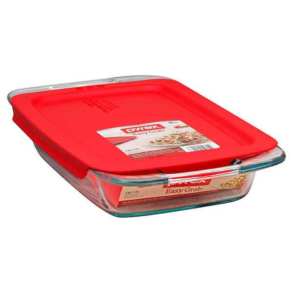 Pyrex Easy Grab 2-qt. Glass Baking Dish