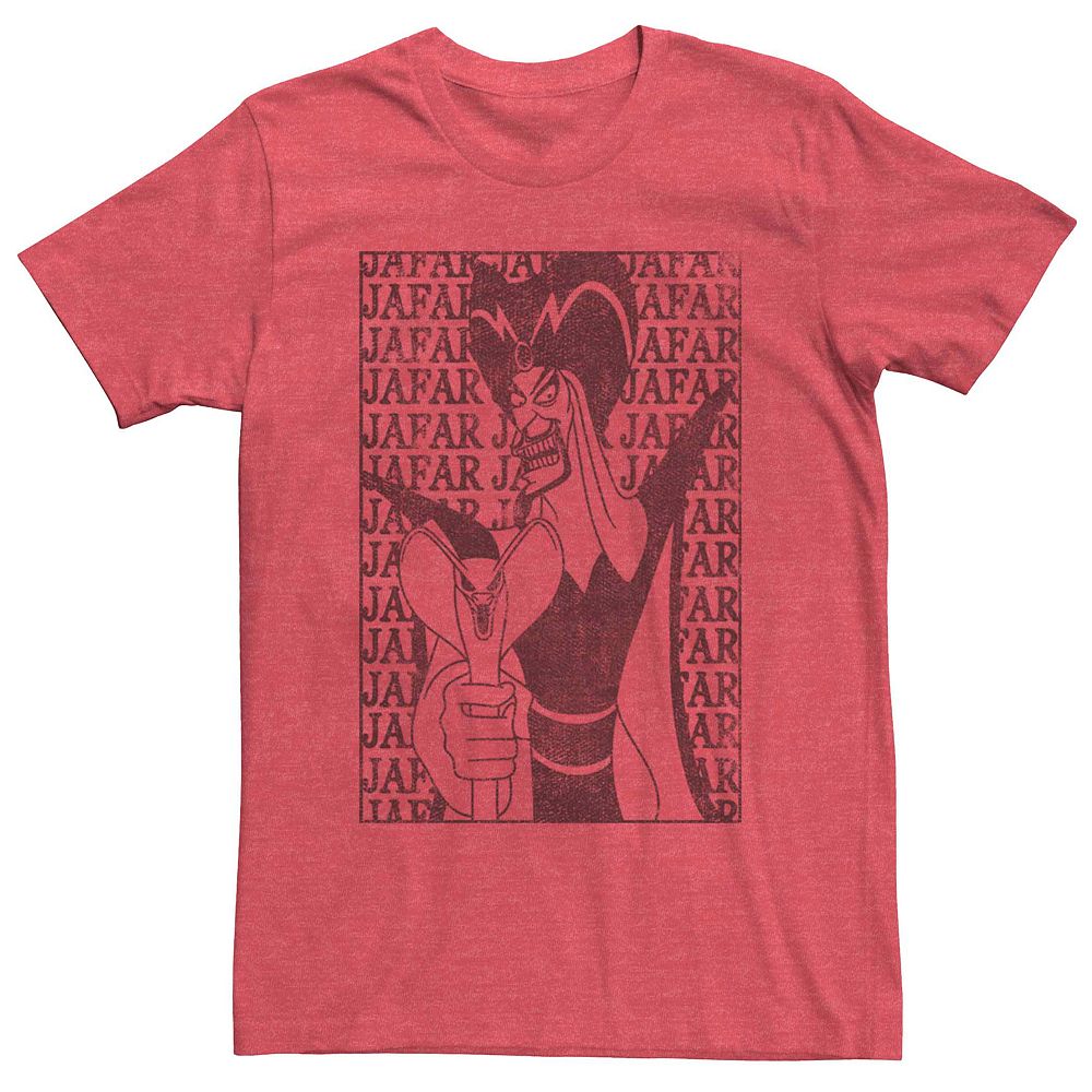 Disney's Aladdin Jafar Outline Poster Men's Tee