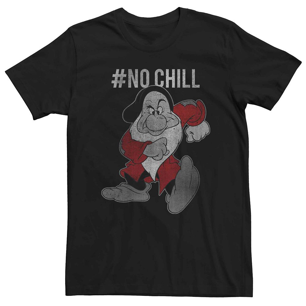 Disney's Snow White Grumpy No Chill Men's Graphic Tee