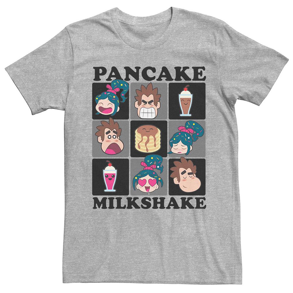 Disney's Wreck It Ralph 2 Pancake Milkshake Squared Men's Graphic Tee