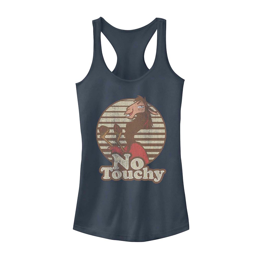 Juniors' Emperor's New Groove Kuzco No Touchy Tank Top