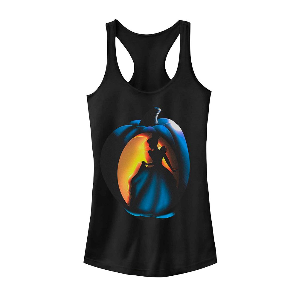 Disney's Cinderella Glowing Pumpkin Juniors' Tank Top