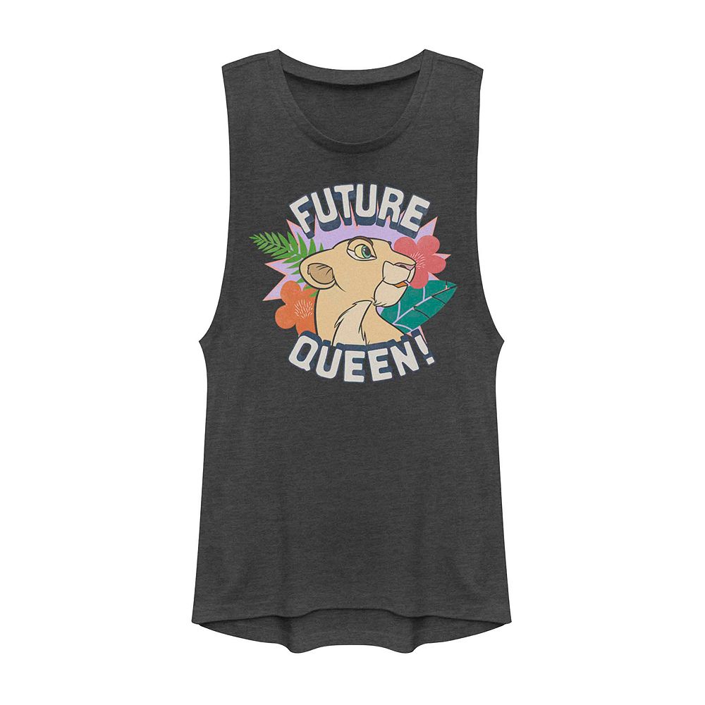 Juniors' Disney's Lion King Nala Future Queen Muscle Tank Top