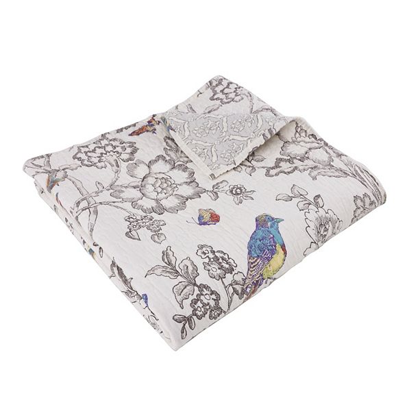 Levtex Mockingbird Quilted Throw