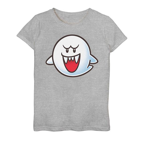 Girls 7 16 Nintendo Super Mario Boo Portrait Tee