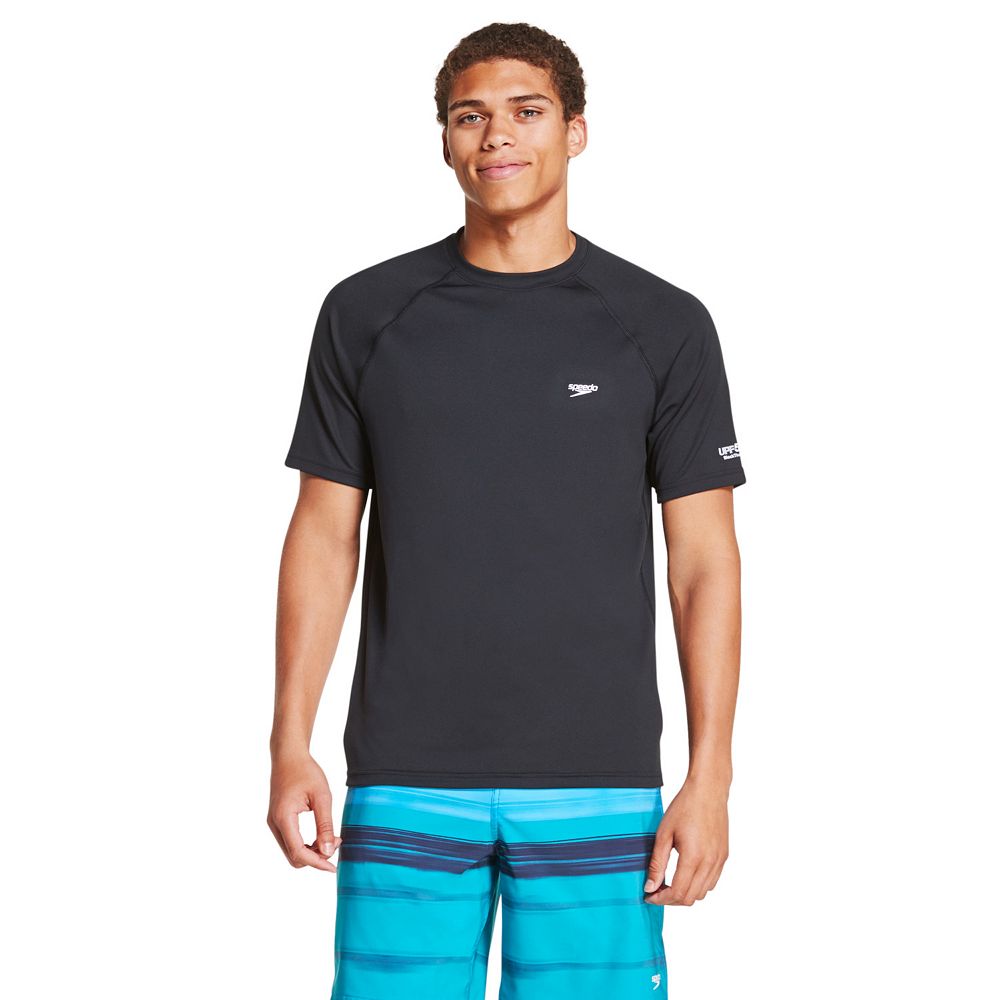 Men's Speedo Quick-Dry UPF 50+ Short Sleeve Swim Tee