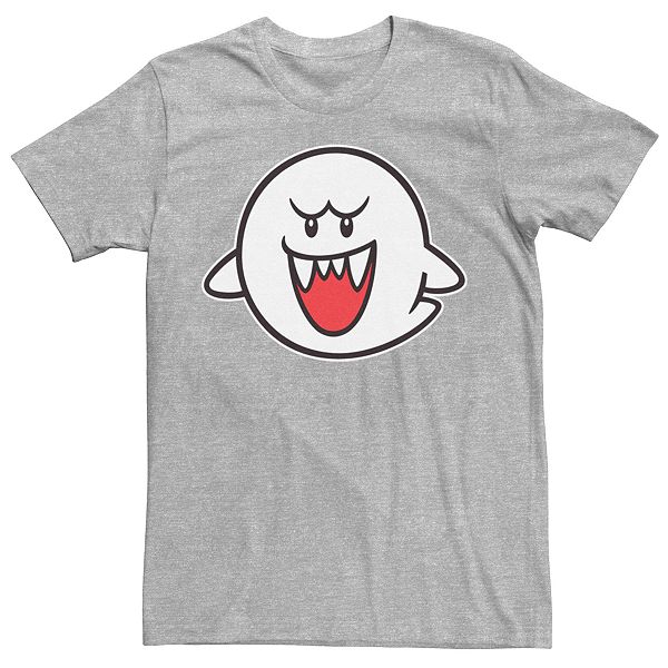 Mens Nintendo Super Mario Boo Short Sleeve Tee