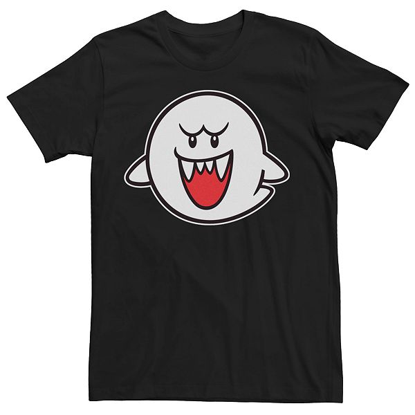 Men's Nintendo Super Mario Boo Short Sleeve Tee