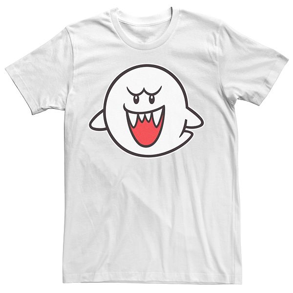 Men's Nintendo Super Mario Boo Short Sleeve Tee