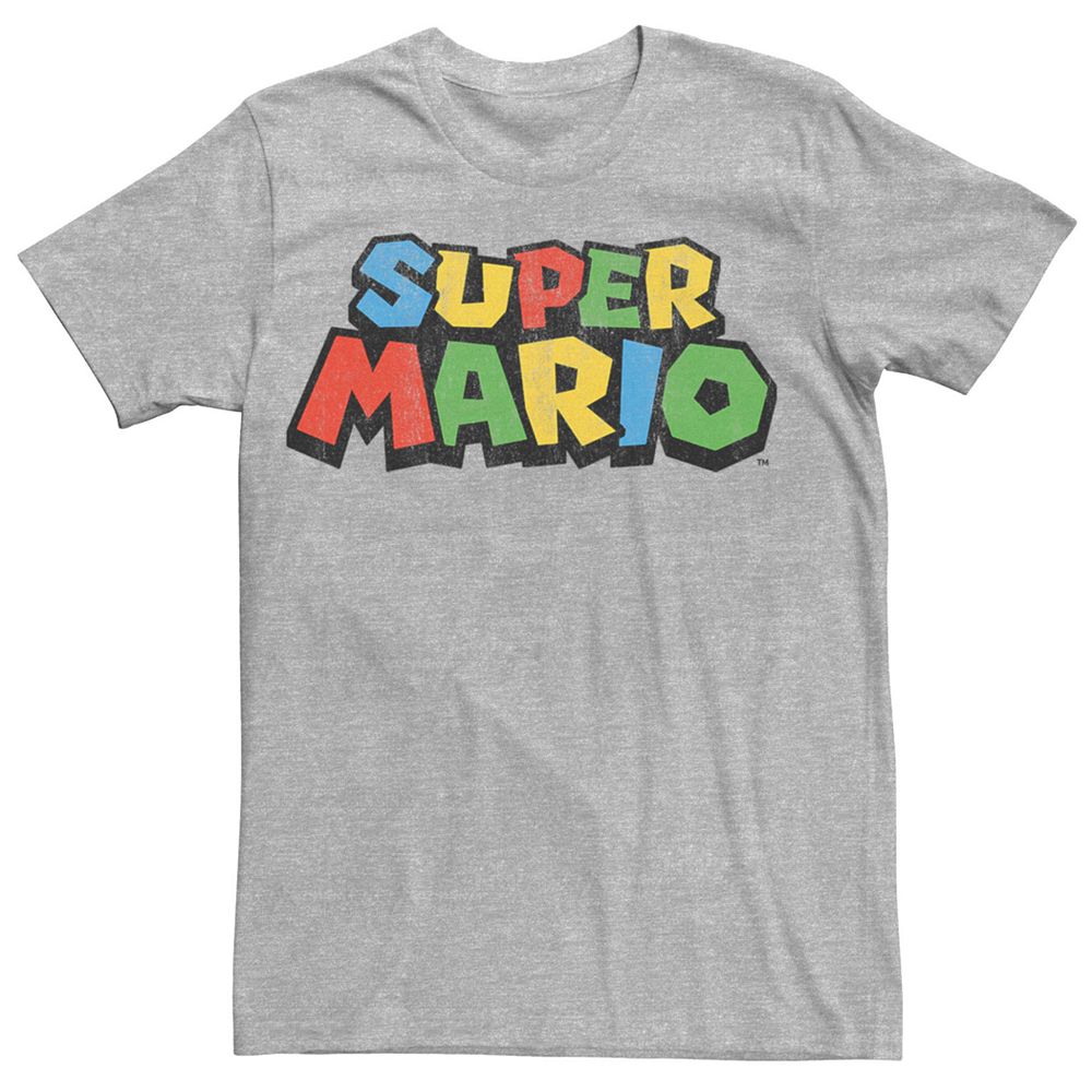 Men's Nintendo Super Mario Logo Short Sleeve Tee