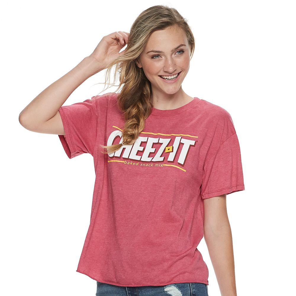 Juniors Cheez It Logo Graphic Tee