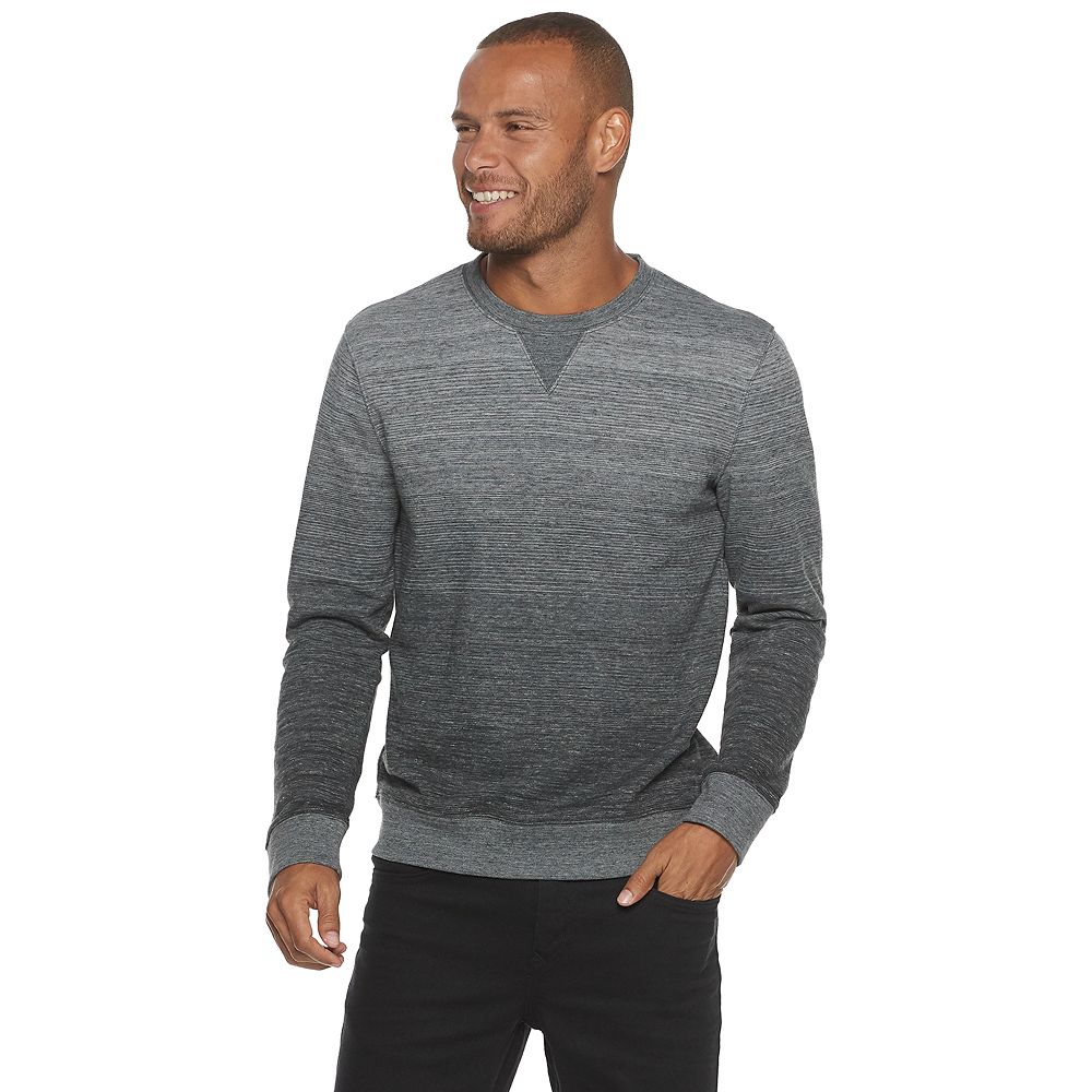 Men's Marc Anthony Slim-Fit Gradient French Terry Crewneck Sweater