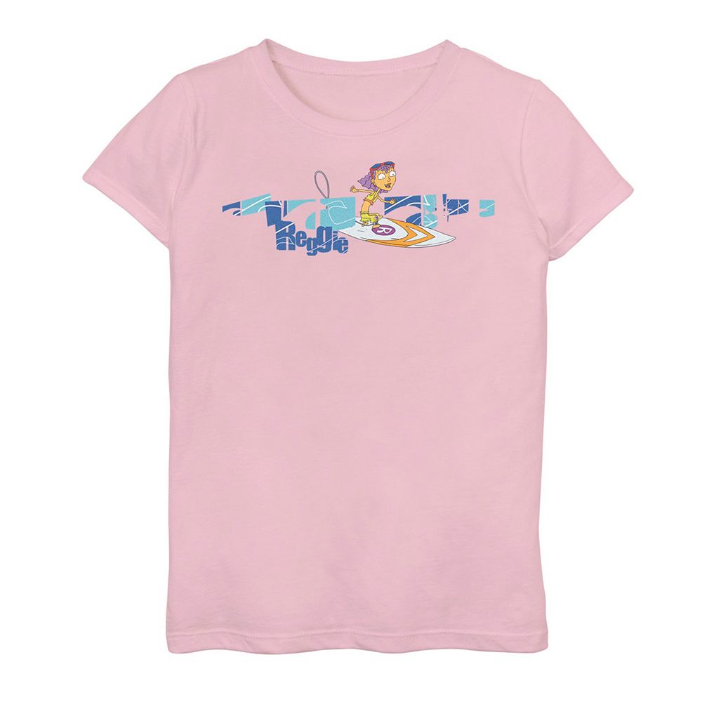 Girls' 7-16 Rocket Power Surfing Reggie Tee