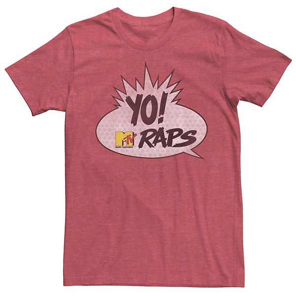 Men's Yo! MTV Raps Speech Bubble Short Sleeve Tee