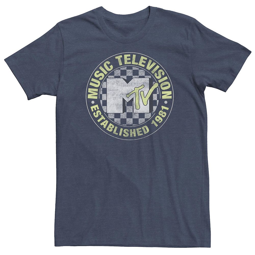 Men's MTV Est. 1981 Vintage Logo Short Sleeve Tee