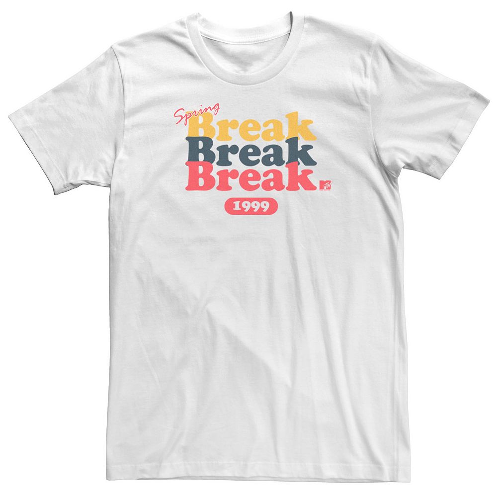 Men's MTV Retro Spring Break 1999 Short Sleeve Tee