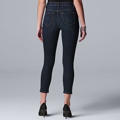 Women's Simply Vera Vera Wang High Rise Modern Capris