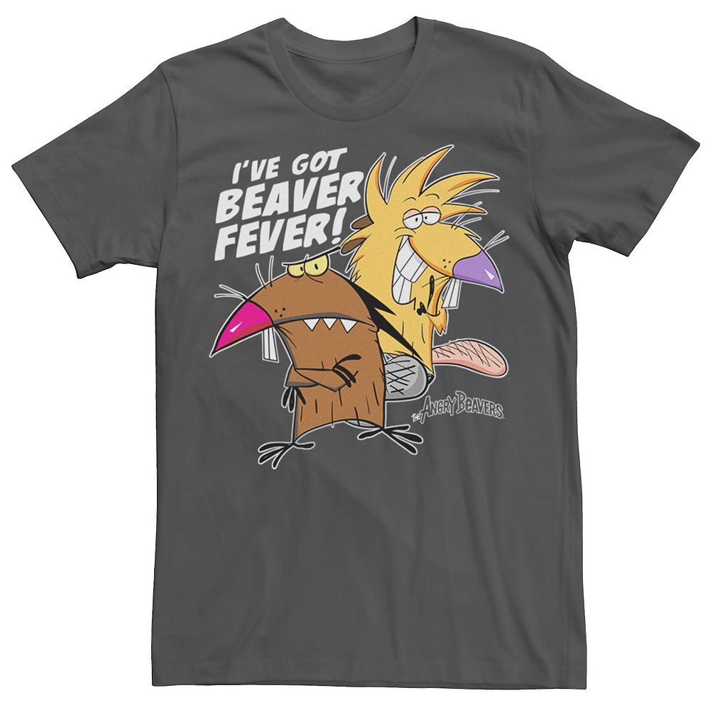 Men's Angry Beavers I've Got Beaver Fever Portrait Tee