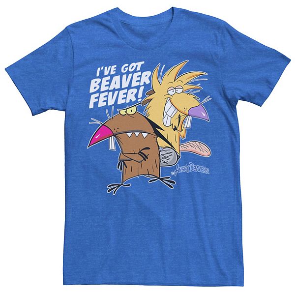 Men's Angry Beavers I've Got Beaver Fever Portrait Tee