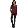 Women's Apt. 9® Ruched Lattice Back Top