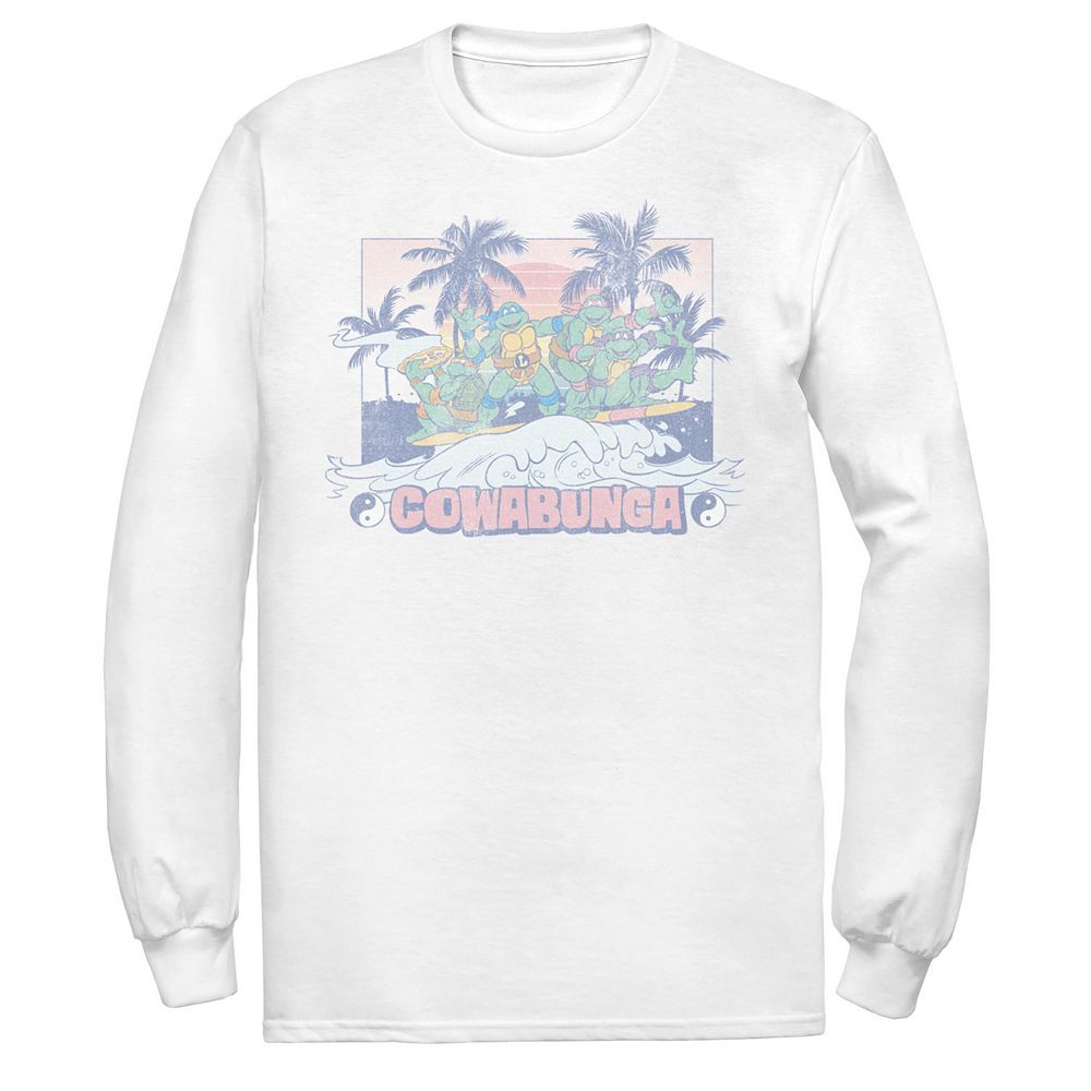Mens Teen Guys LICENSED CHARACTER Mens Ninja Turtles Cowabunga Faded ...