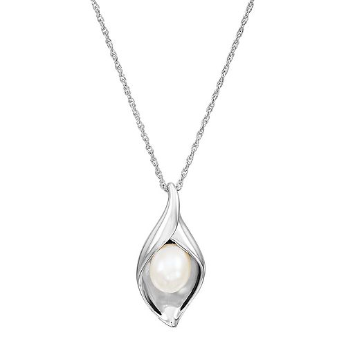 Freshwater by HONORA Sterling Silver Freshwater Pearl Pendant Freshwater by HONORA Sterling Silver Freshwater Pearl Pendant