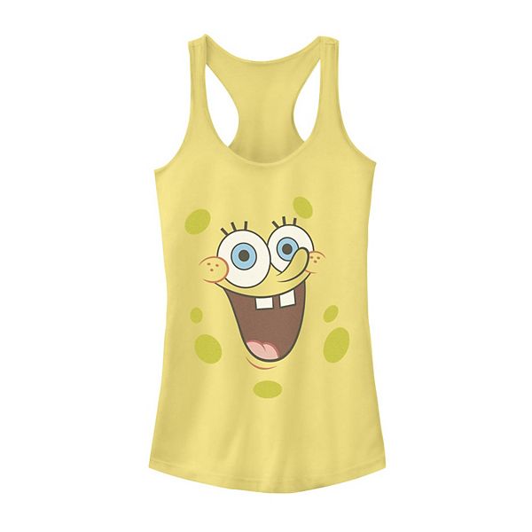 Juniors' SpongeBob SquarePants Big Face Tank Top