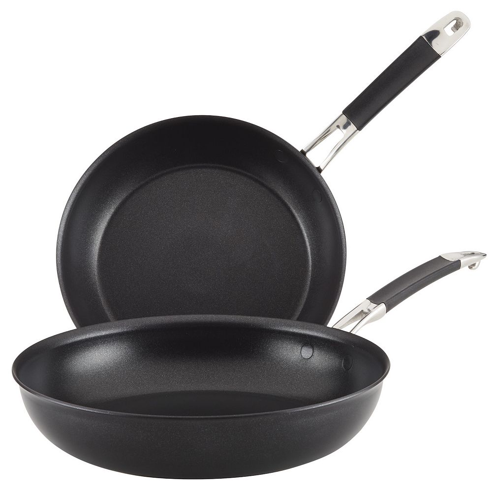 Anolon SmartStack Hard-Anodized Nesting 2-pc. 10-in. & 12-in. Skillet Set