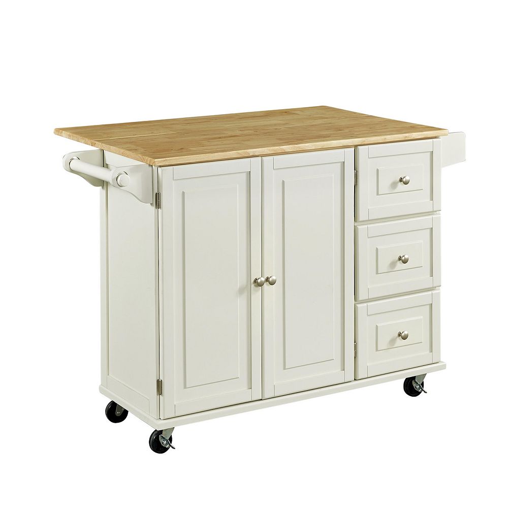 homestyles Liberty Adjustable Kitchen Cart