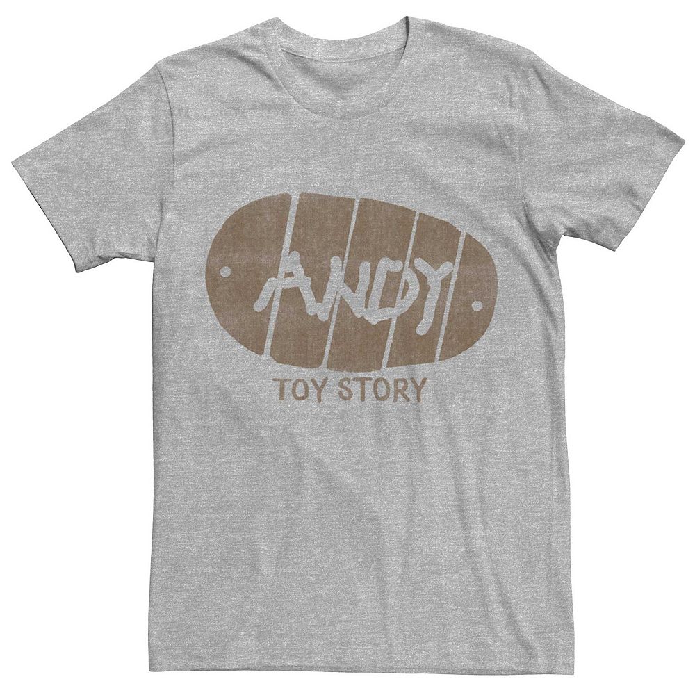 Disney / Pixar's Toy Story Men's Andy Boot Stamp Logo Tee
