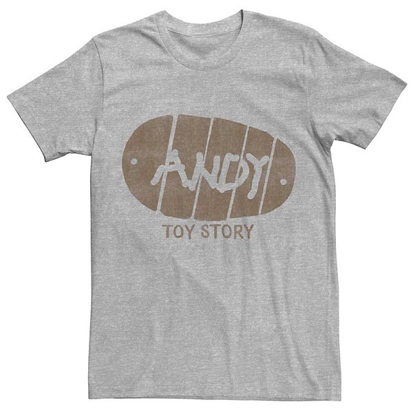 Disney / Pixar's Toy Story Men's Andy Boot Stamp Logo Tee