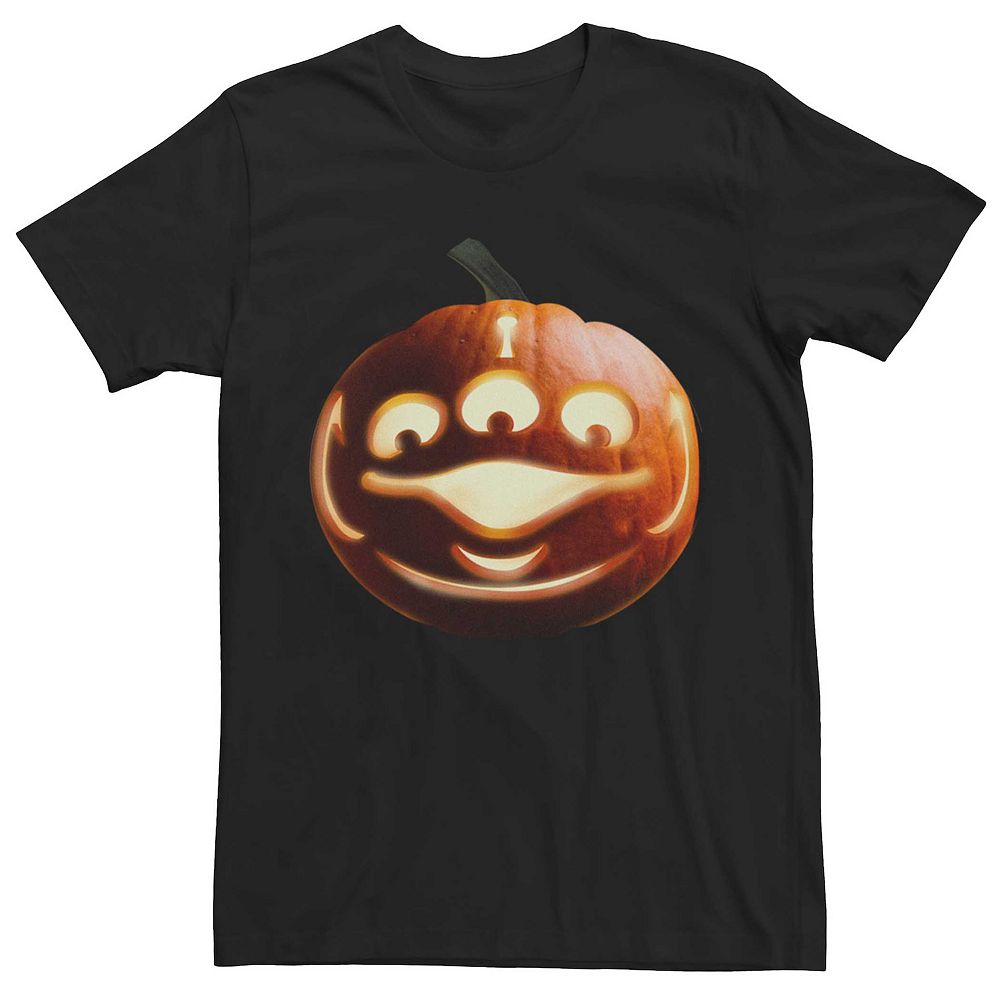 Men's Toy Story Alien Face Pumpkin Carving Tee