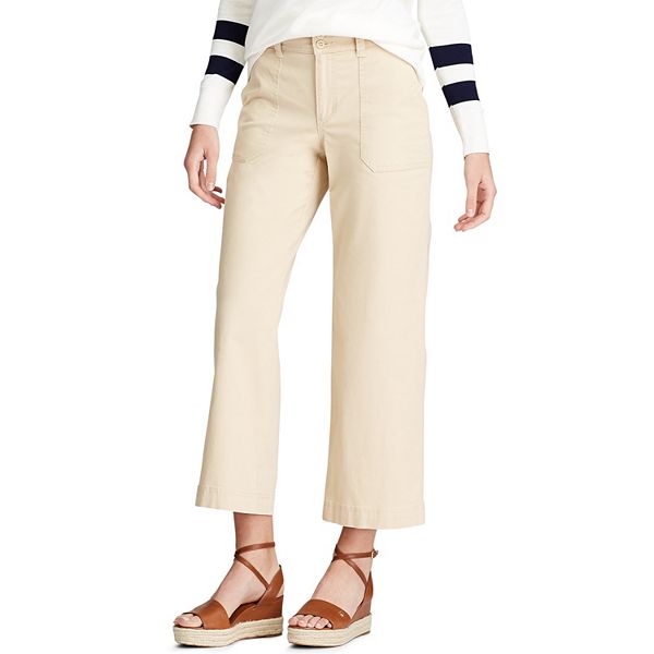 Women's Chaps Wide Leg Crop Pants