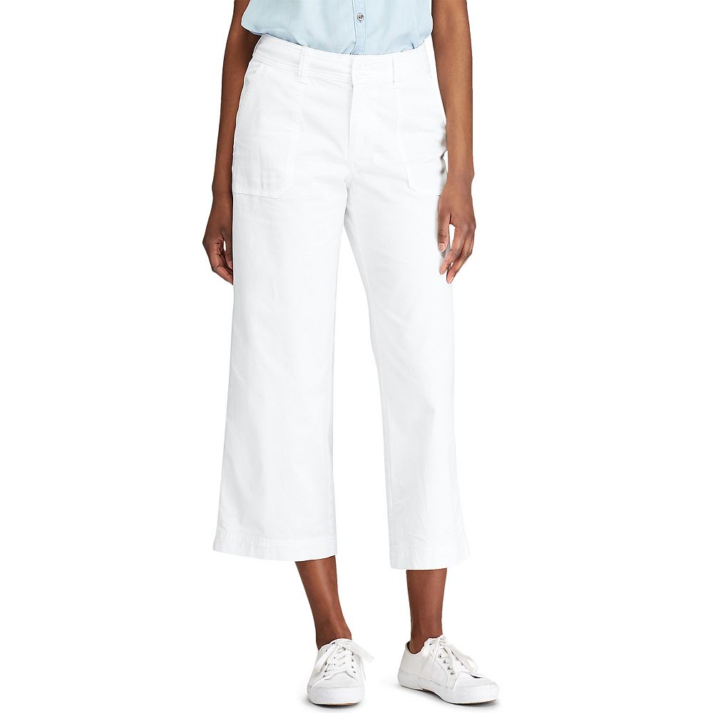 Women's Chaps Wide Leg Crop Pants