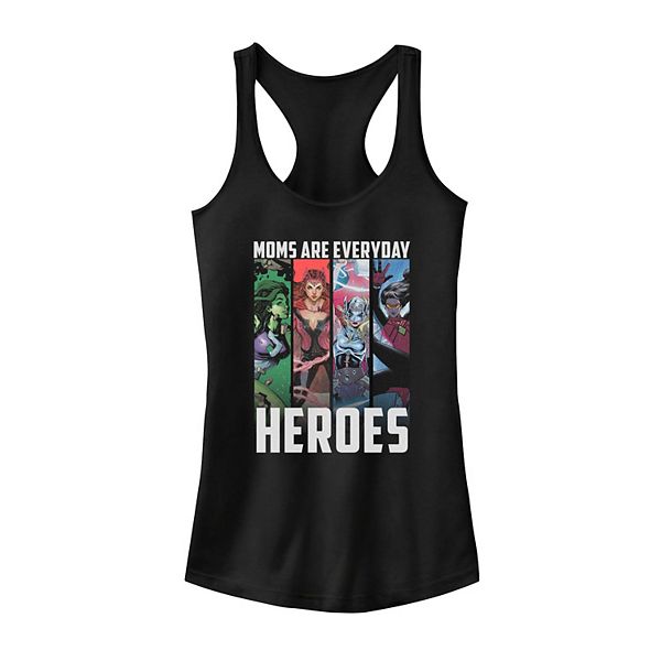 Juniors' Marvel Moms Are Everyday Heroes Tank Top Juniors' Marvel Moms Are Everyday Heroes Tank Top