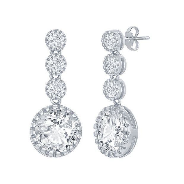 Kohls cubic zirconia earrings store