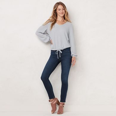Women's LC Lauren Conrad Drawstring Hem Sweatshirt