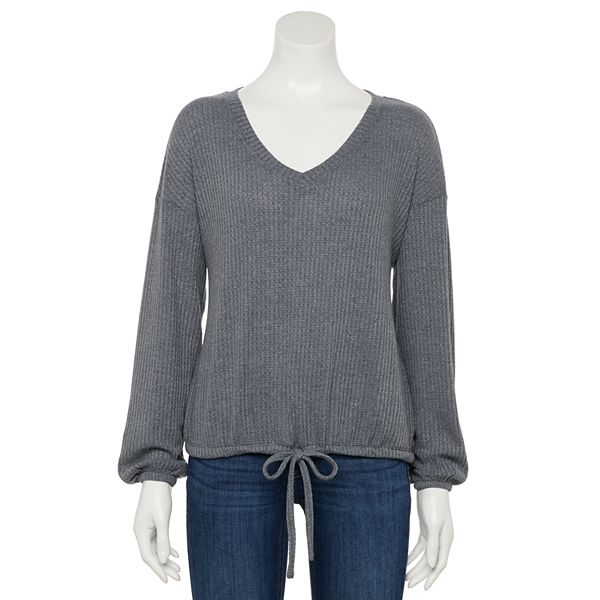 Women's LC Lauren Conrad Drawstring Hem Sweatshirt