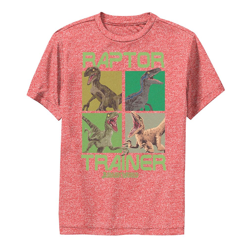 Boys 6-20 Jurassic World Raptor Trainer Dino Boxes Performance Tee