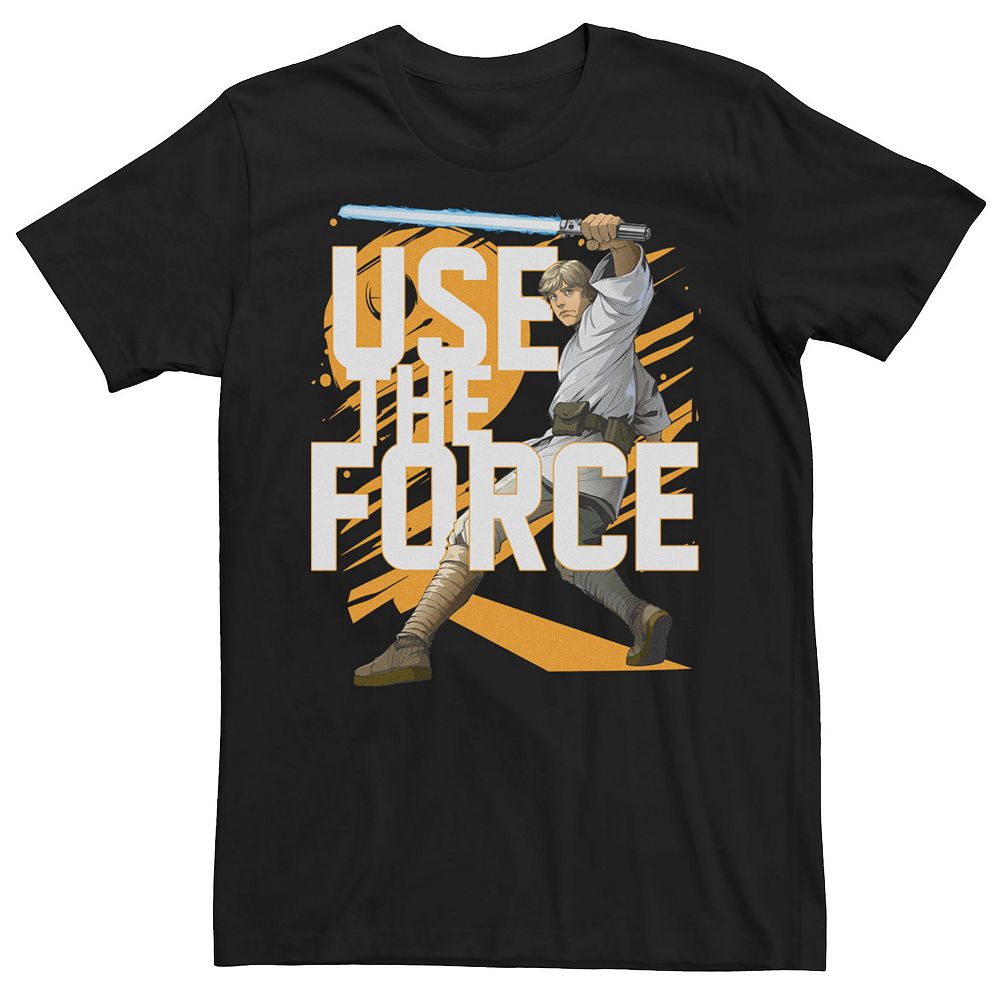 Men's Star Wars Use The Force Luke Skywalker Graphic Tee