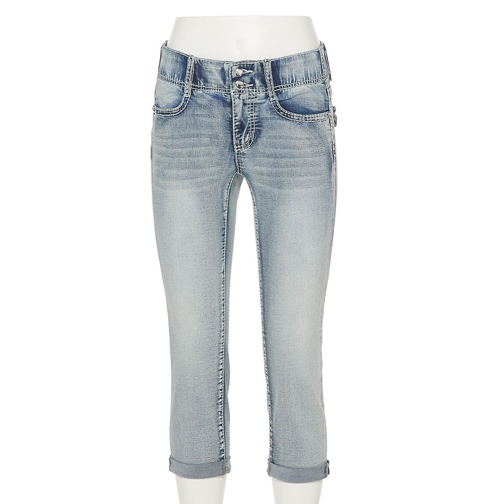 Women's Apt. 9® Embellished Tummy-Control Capris