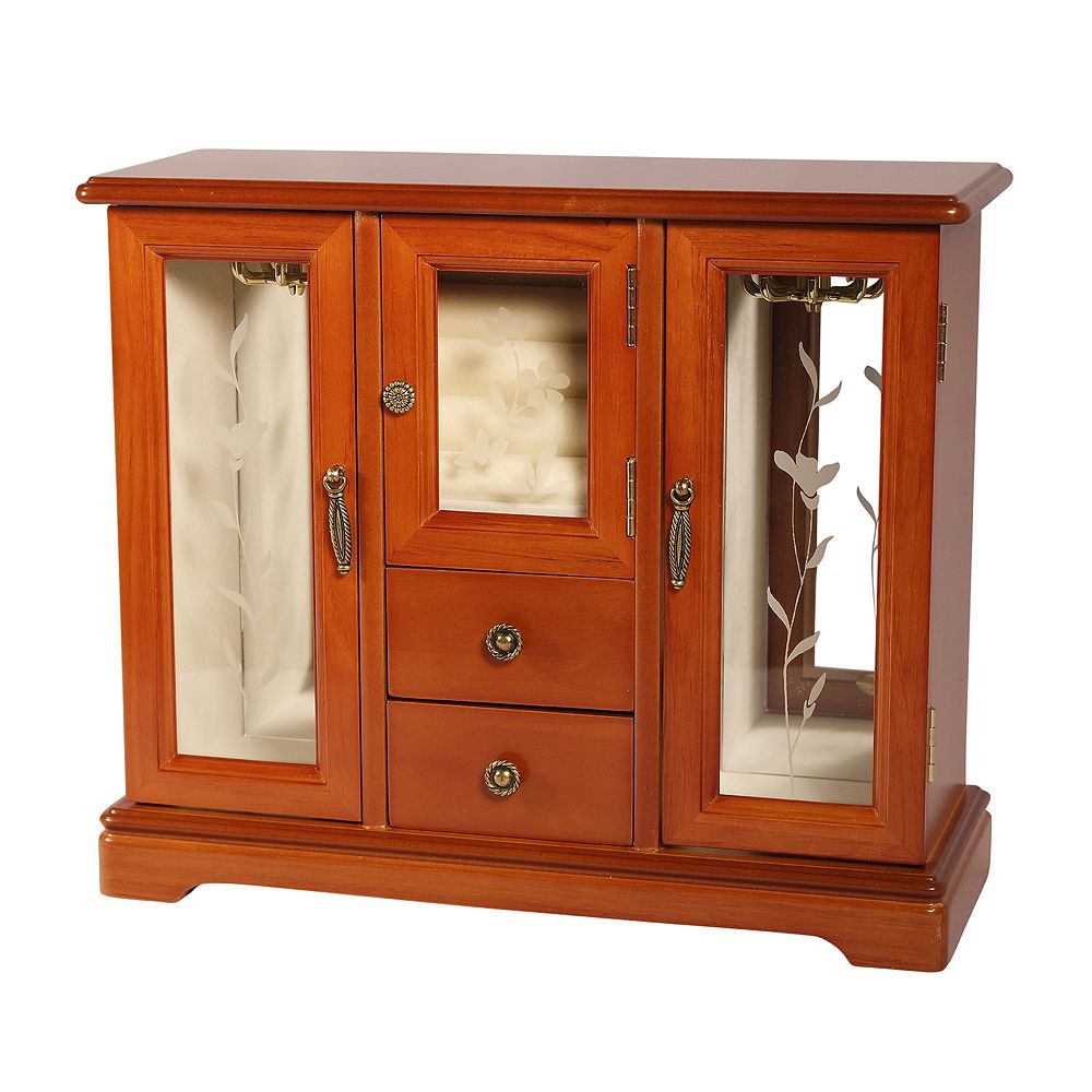 Mele and Co Trina Wooden Jewelry Box