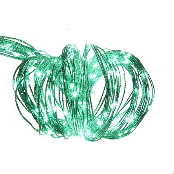 Green Multi Strand LED Light Set