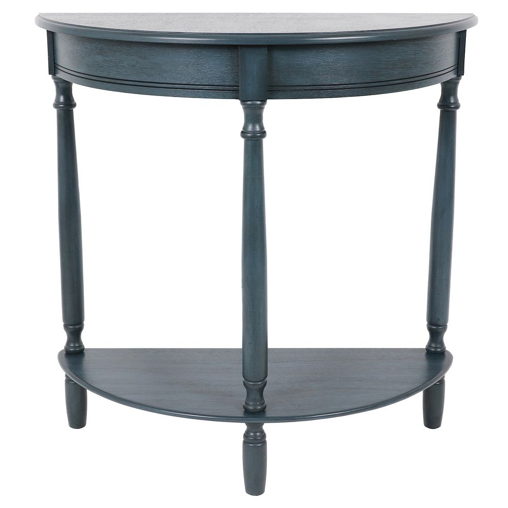 Decor Therapy Simplify Half Round Accent Table
