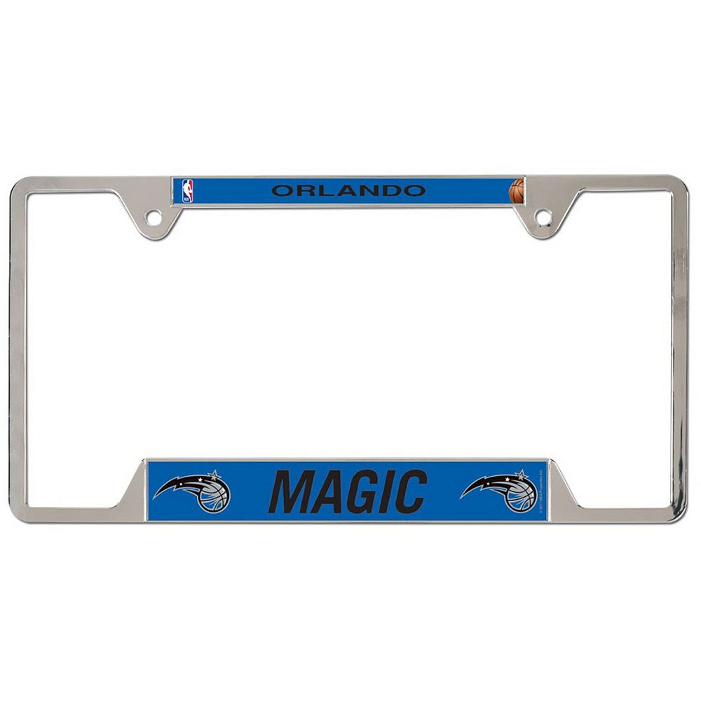 WinCraft Orlando Magic Primary Logo Metal License Plate Frame