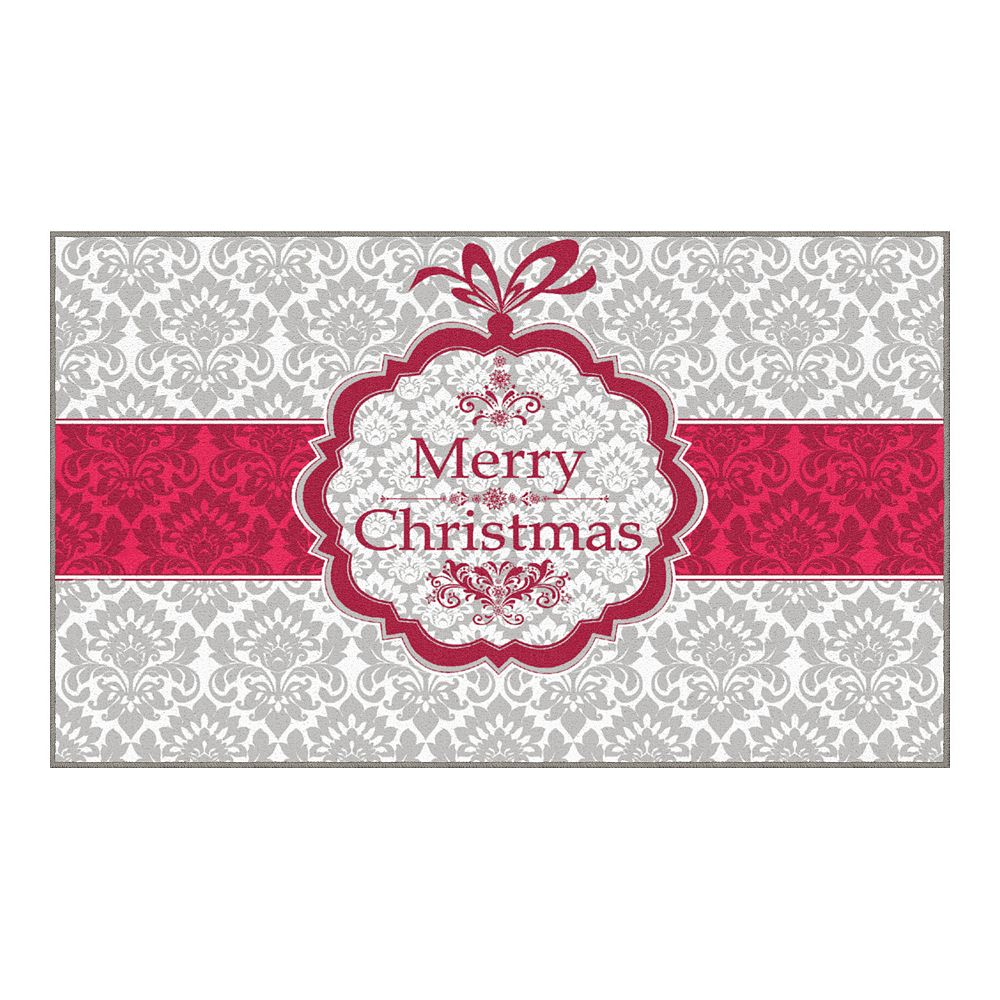 Mohawk® Home Prismatic Christmas Damask Rug