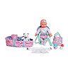 Dream Collection 16" Baby Doll Travelling Set - Blue